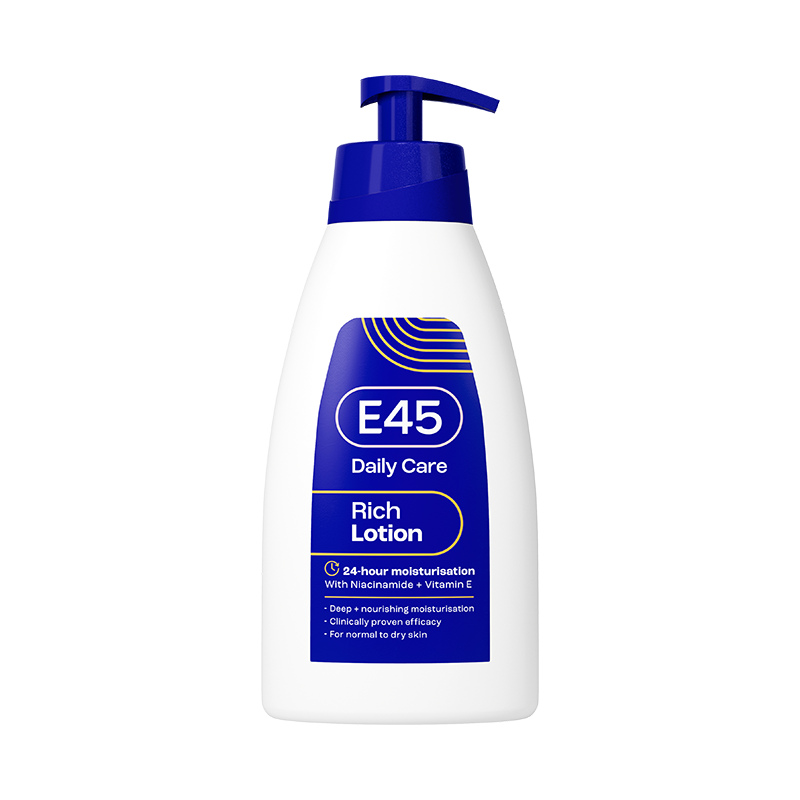 Rich 24H Lotion: Benefits, where to buy & how to use | E45