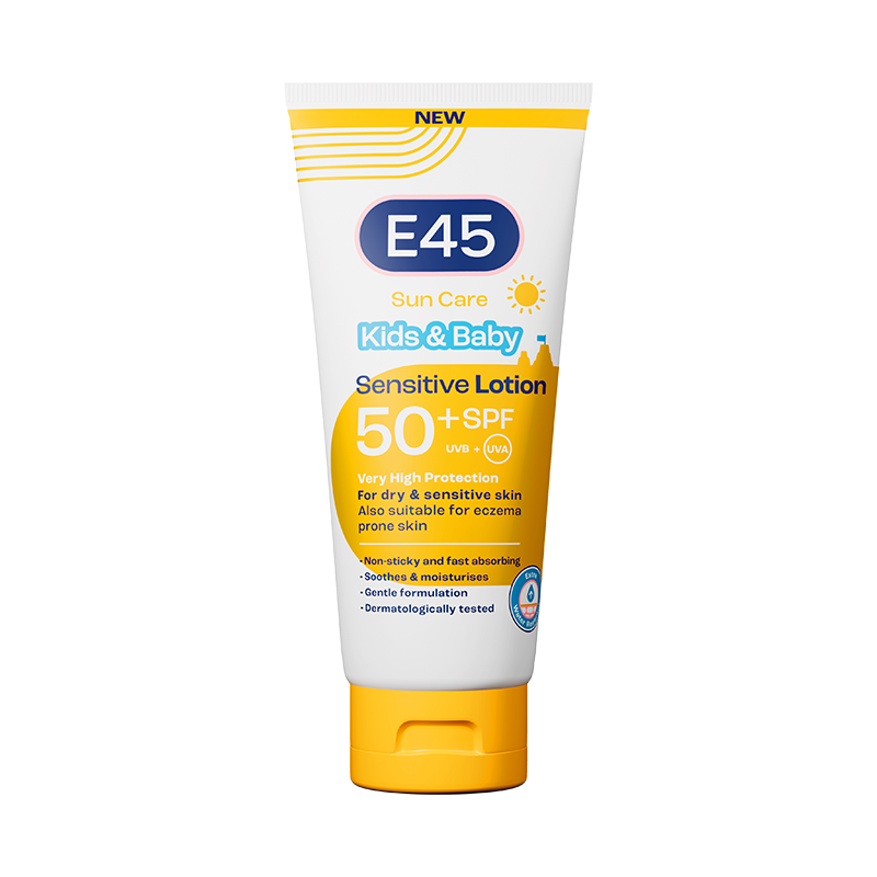 Kids & Baby SPF 50+ Lotion: For dry & eczema-prone skin | E45